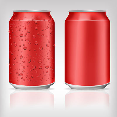 Canette de bière en aluminium vide de 16oz 473ml avec le couvercle ...